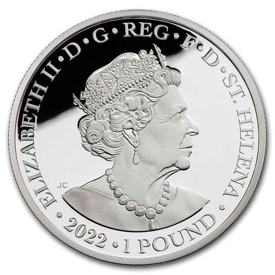 Buy 2022 St. Helena 1 oz Silver Hera and the Peacock Prf (Coin Only ...