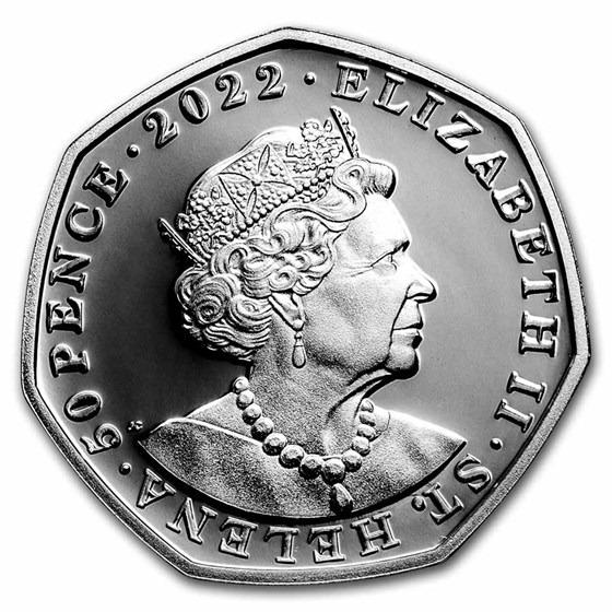 Buy 2022 St. Helena Silver 50p Goose and the Golden Egg Coin (w/ Box ...
