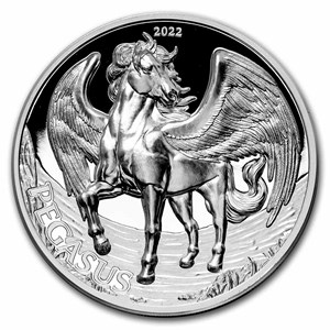 Buy 2022 Tanzania 1 oz Silver Mythical Creatures: Pegasus | APMEX
