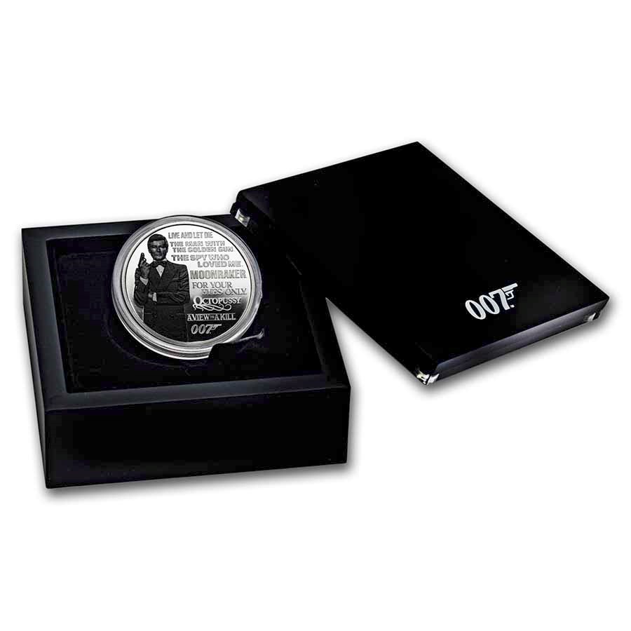 Buy 2022 Tuvalu 1 oz Silver 007 James Bond Legacy Series: 2nd Issue | APMEX Buy 2022 Tuvalu 1 oz Silver 007 James Bond Legacy Series: 2nd Issue | APMEX