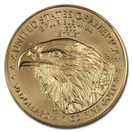 Buy 2022-W 1 oz Burnished Gold Eagle MS-70 NGC (Advanced Release) | APMEX
