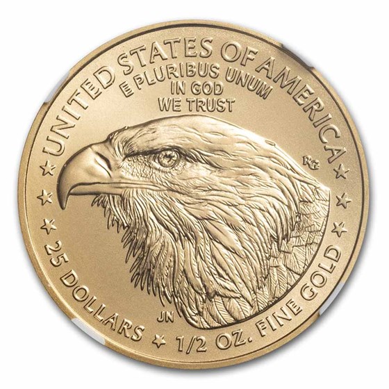 2023 1/2 oz American Gold Eagle MS-70 NGC