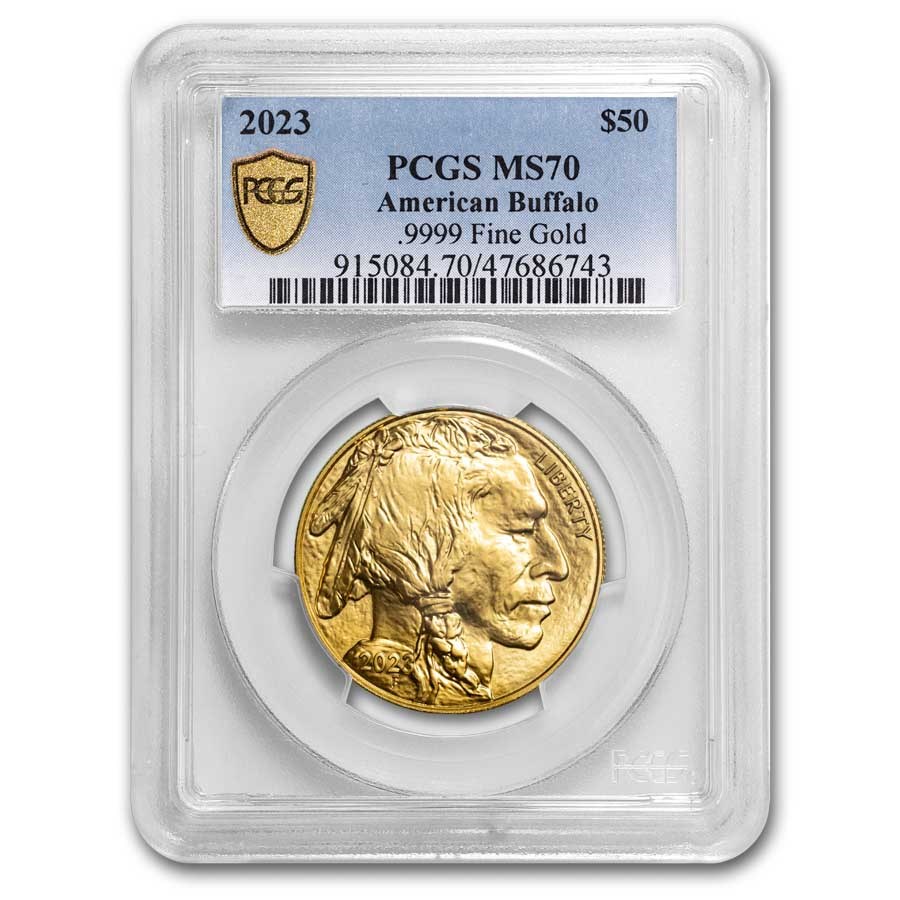 2023 1 oz Gold Buffalo MS-70 PCGS