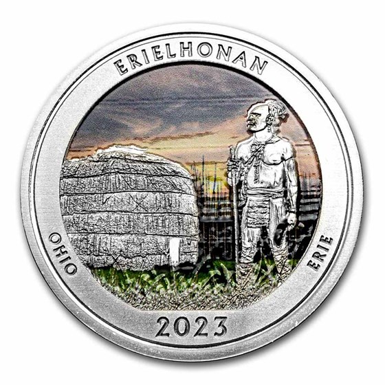 Buy 2023 1 oz Silver NATB Ohio Perry's Victory (Colorized) | APMEX