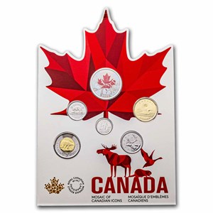 Buy 2023 6-Coin Mosaic of Canadian Coins Set | APMEX