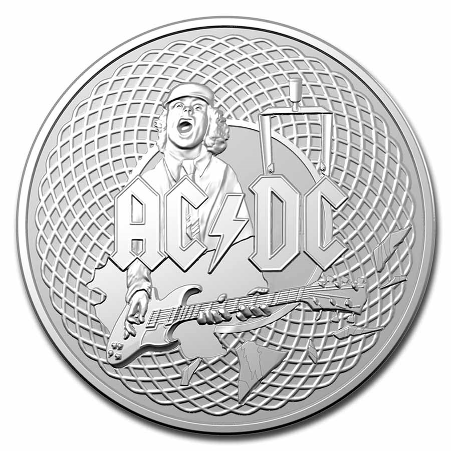 Buy 2023 Australia 1 oz Silver $1 AC/DC Coin (w/Box) | APMEX