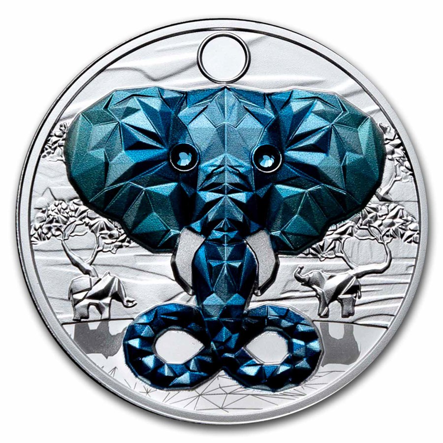 2023 Cameroon 1 oz Silver Be Great (with Box & COA)