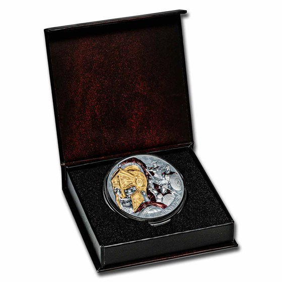 Buy 2023 Cameroon 5 oz Silver Great Commanders: Leonidas I | APMEX