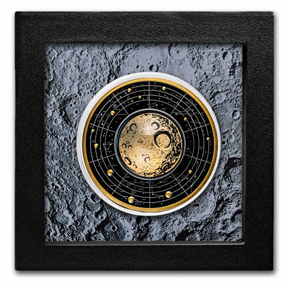 Buy 2023 Cameroon Silver Solar System: Moon | APMEX
