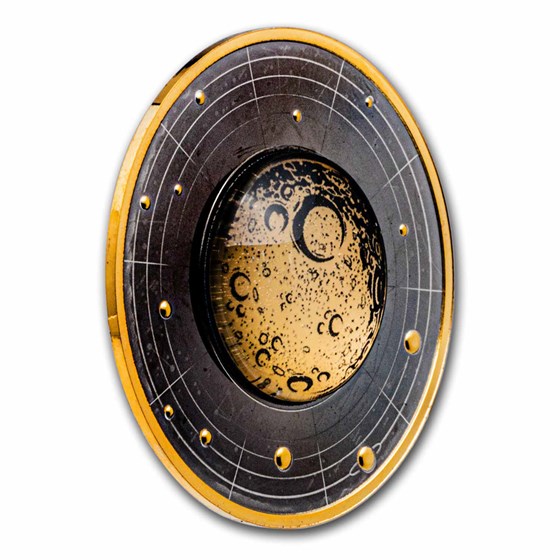 Buy 2023 Cameroon Silver Solar System: Moon | APMEX