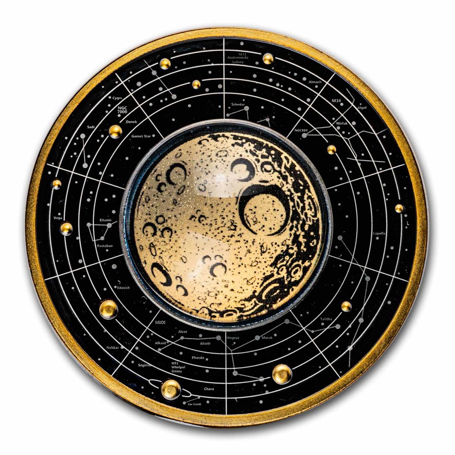 Buy 2023 Cameroon Silver Solar System: Moon | APMEX