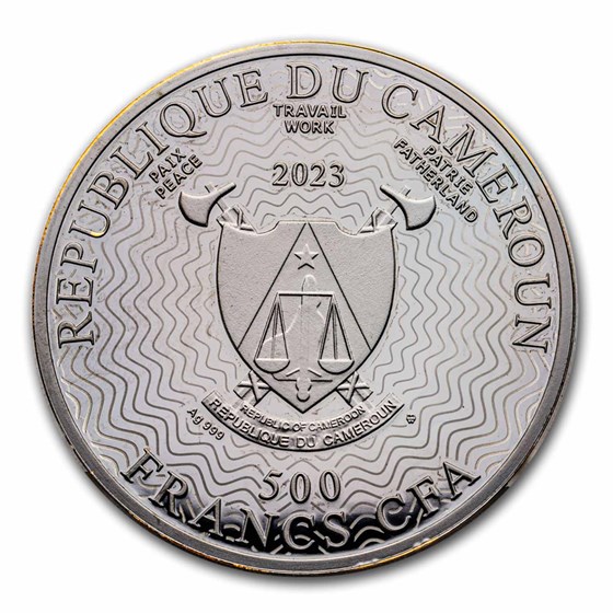 Buy 2023 Cameroon Silver Zodiac; Gemini | APMEX