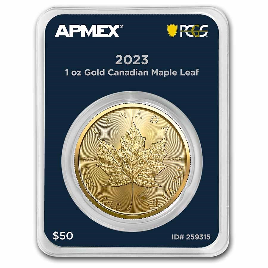 Buy 2023 Canada 1 oz Gold Maple Leaf FirstStrike | APMEX