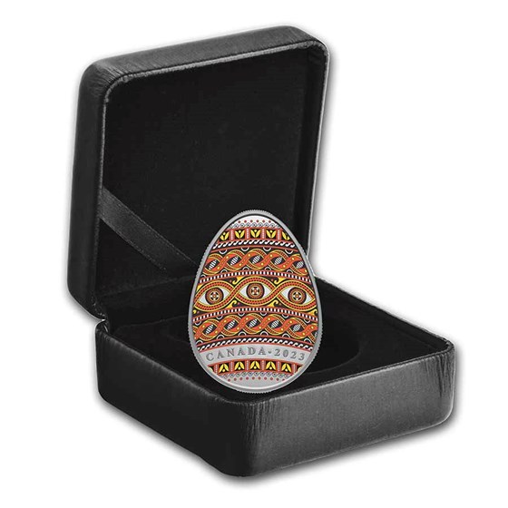Buy 2023 Canada 1 oz Silver $20 Traditional Pysanka | APMEX Buy 2023 Canada 1 oz Silver $20 Traditional Pysanka | APMEX