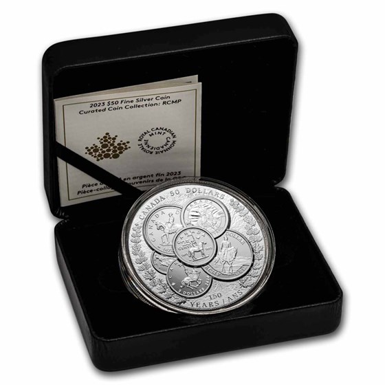 Buy 2023 Canada 5 oz Silver Curated Coin Collection: RCMP | APMEX
