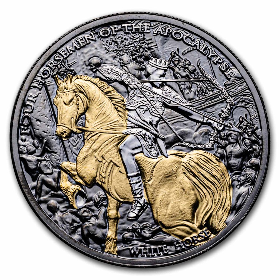Buy 2023 Carpathians 1 oz Silver Four Horsemen of the Apocalypse | APMEX