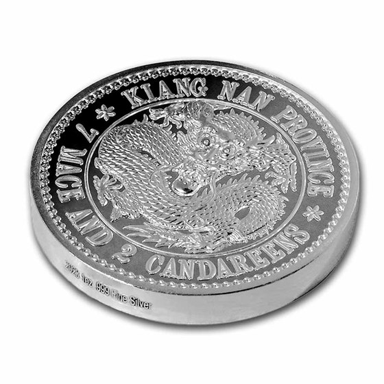 Buy 2023 China 1 oz Silver Dragon Dollar Kiangnan HR | APMEX
