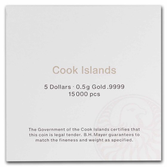 Buy 2023 Cook Islands 1/2 gram Gold Ancient Greece: Honey Bee-Ephesos ...