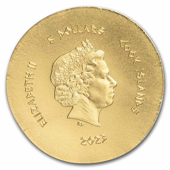 Buy 2023 Cook Islands 1/2 gram Gold Ancient Greece: Honey Bee-Ephesos ...