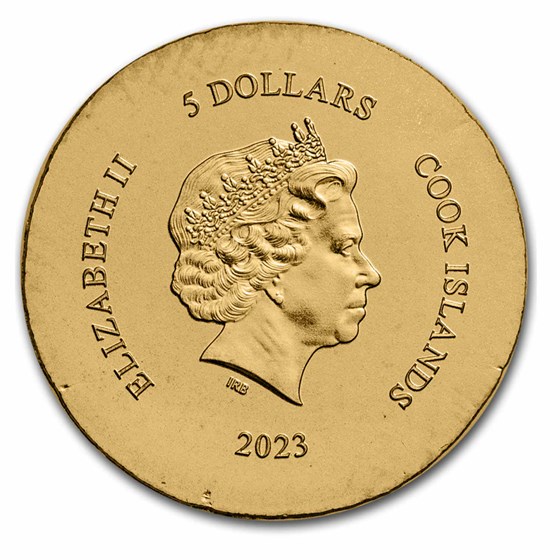 Buy 2023 Cook Islands 1/2 gram Gold Arethusa | APMEX