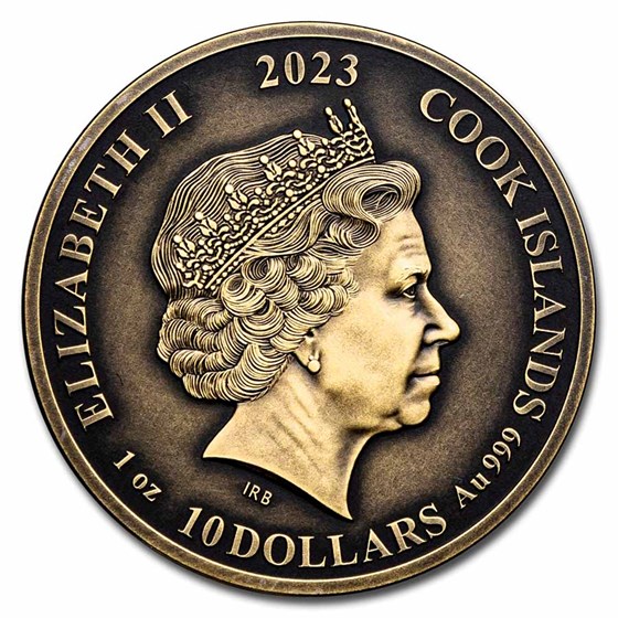 Buy 2023 Cook Islands 1 oz Gold Antique Norse Gods: Thor | APMEX