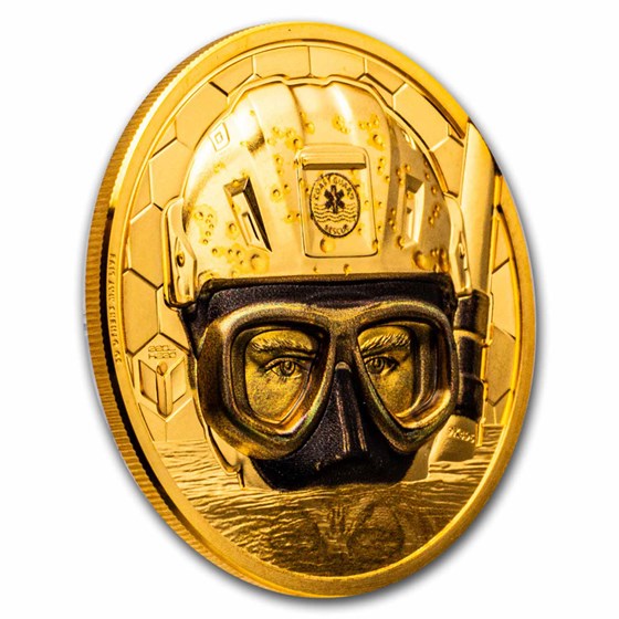 Buy 2023 Cook Islands 1 oz Gold Real Heroes: Coast Guard | APMEX