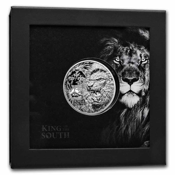 Buy 2023 Cook Islands 1 oz Silver King of the South: Lion | APMEX