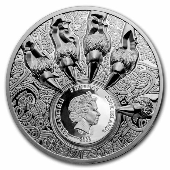 Buy 2023 Cook Islands 1 oz Silver King of the South: Lion | APMEX