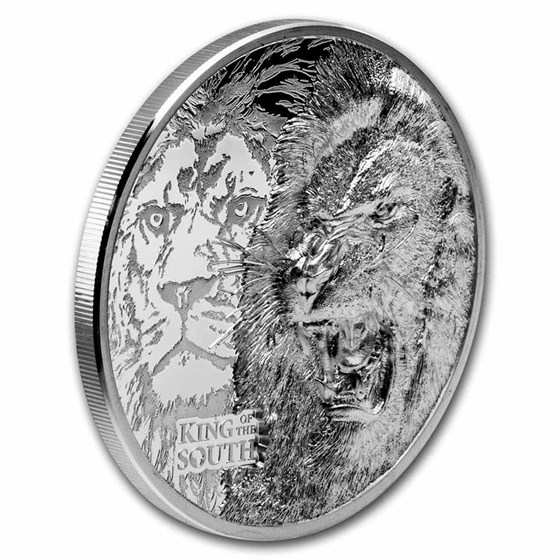 Buy 2023 Cook Islands 1 oz Silver King of the South: Lion | APMEX