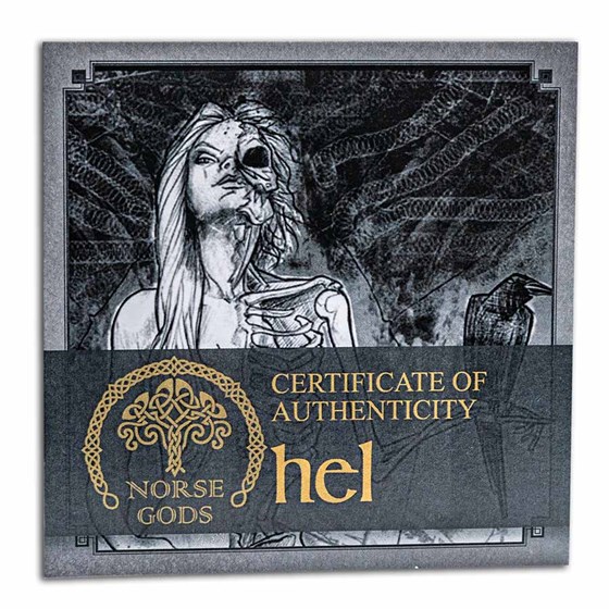 Buy 2023 Cook Islands 2 oz Silver High Relief Norse Gods: Hel | APMEX