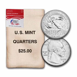 Buy 100 Coin $100 2023 D Bessie Coleman Quarter BU | APMEX