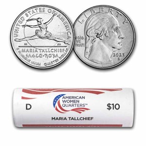 2023-D Maria Tallchief American Women Qtr 40-Coin Roll