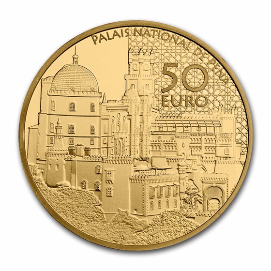 Buy 2023 France 1/4 oz Gold Proof UNESCO (Palace of Pena) | APMEX