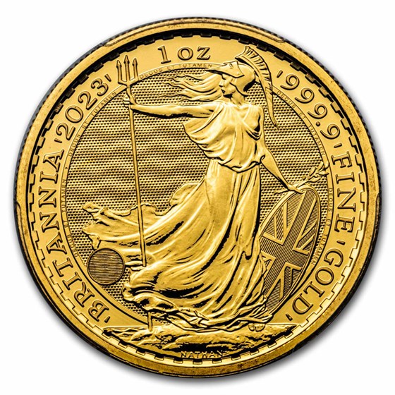 Buy 2023 GB 1 oz Gold Coronation Britannia PCGS MS-69 (King Label) | APMEX