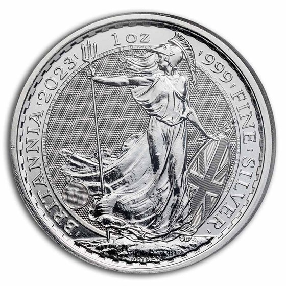 Buy 2023 GB 1 oz Silver Britannia PCGS GEM BU FS (King Label) | APMEX