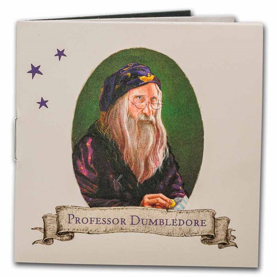 Buy 2023 GB Harry Potter - Dumbledore 50p Colorized Silver Proof Coin ...
