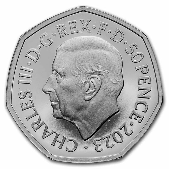 Buy 2023 GB Harry Potter - Dumbledore 50p Colorized Silver Proof Coin ...