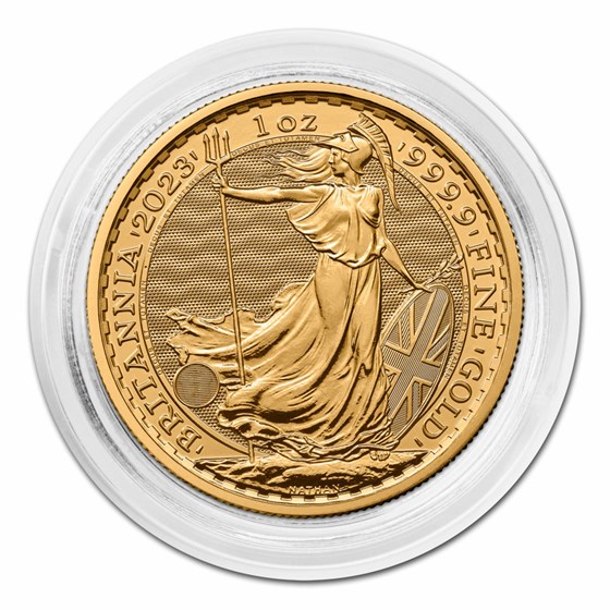 Buy 2023 Great Britain 1 oz Gold Coronation Britannia BU | APMEX