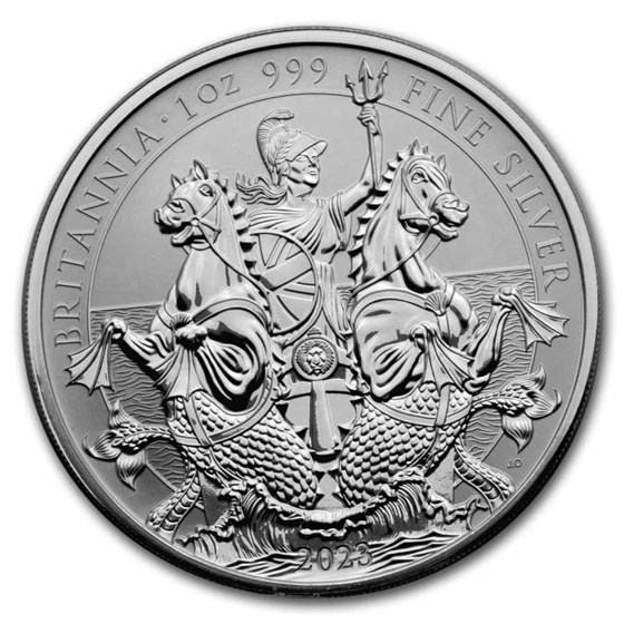2023 Great Britain 4-Coin Silver Britannia Proof Set