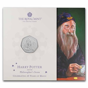Buy 2023 Great Britain Harry Potter - Dumbledore 50p BU Coin | APMEX