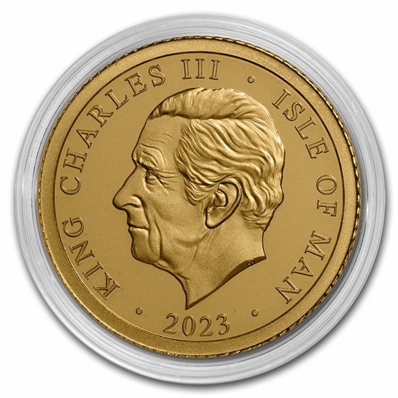 Buy 2023 Isle of Man 1/64 oz Gold Noble Proof | APMEX