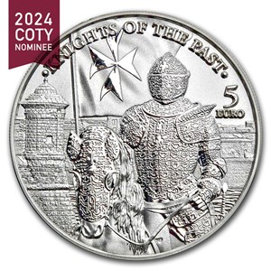 Buy 2023 Malta 1 oz Silver 5 Euro Knights BU | APMEX