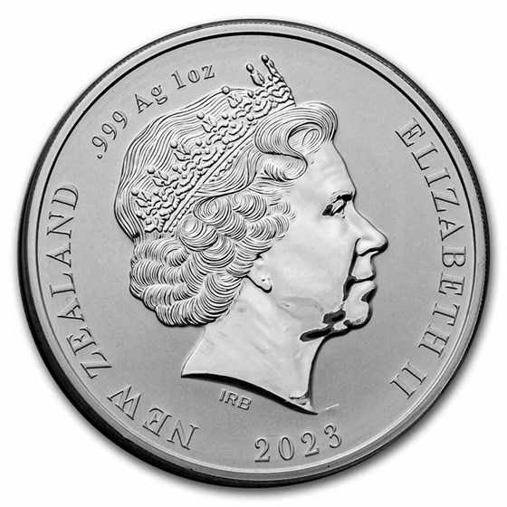 Buy 2023 New Zealand 1 oz Silver Tokoeka Kiwi Specimen | APMEX