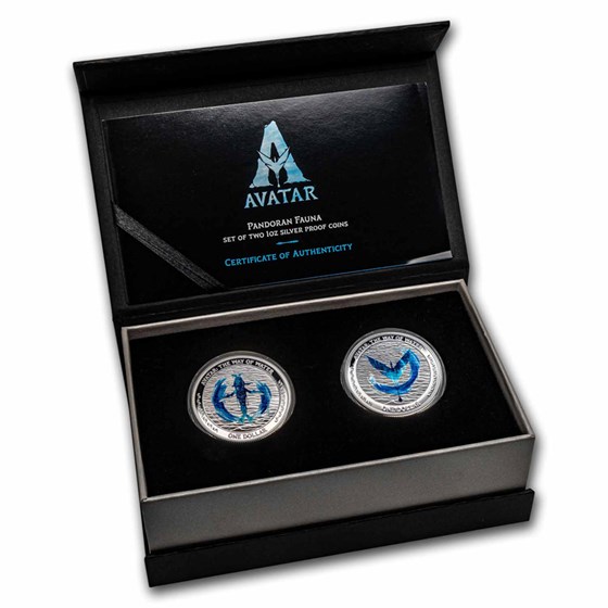 Buy 2023 New Zealand 2-Coin Silver Avatar; Pandoran Fauna | APMEX