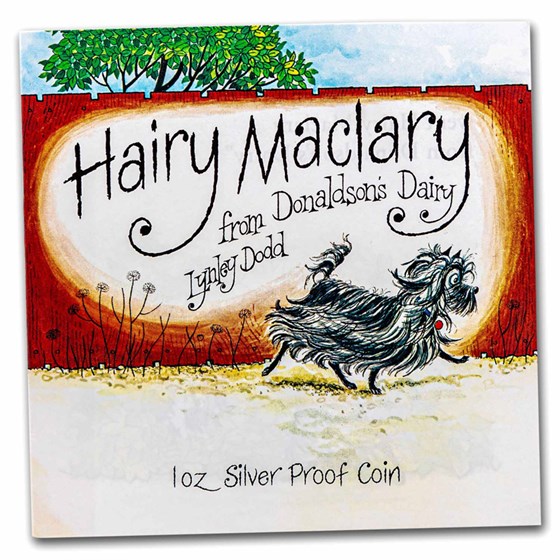 Buy 2023 New Zealand Silver Hairy Maclary from Donaldson's Dairy | APMEX