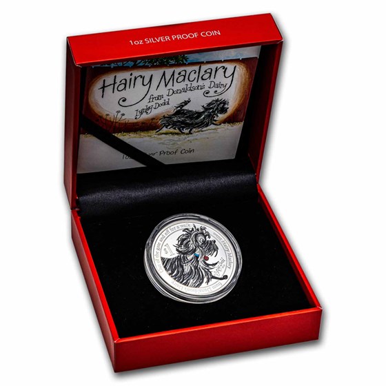 Buy 2023 New Zealand Silver Hairy Maclary from Donaldson's Dairy | APMEX