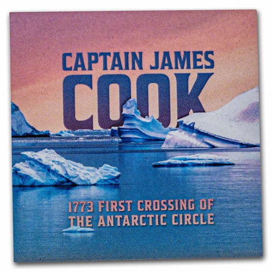 Buy 2023 Niue 1 oz Gold Captain Cook Crosses The Antarctic Circle | APMEX