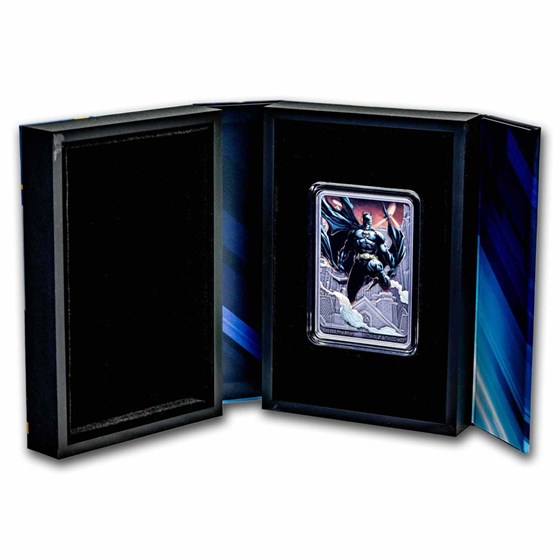 2023 Niue 1 oz Silver $2 Batman Rectangular Poster Coin