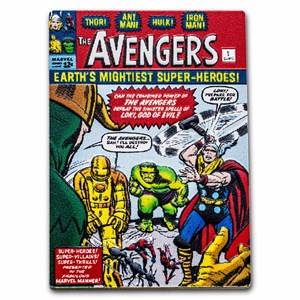 Buy 2023 Niue 1 oz Silver $2 COMIX™ - Marvel Avengers #1 Coin | APMEX