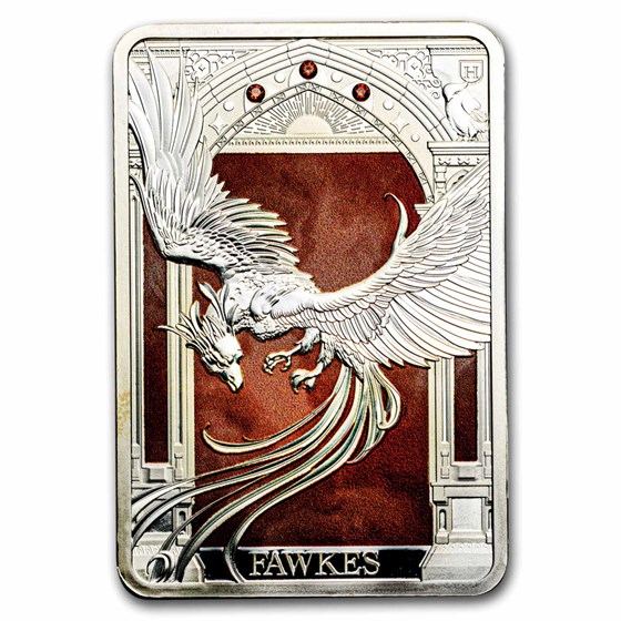 Buy 2023 Niue 1 oz Silver $2 Harry Potter Magical Creature: Fawkes | APMEX